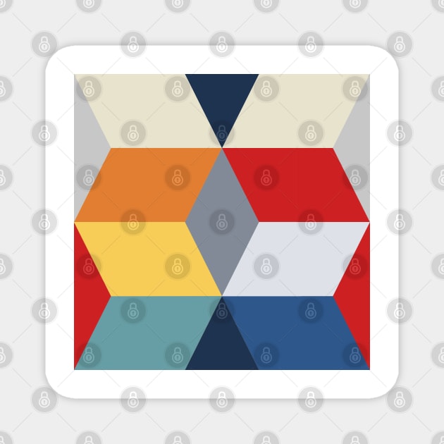 Building Block Boho Optical Illusion Tessellation - Mind Warping Art ...