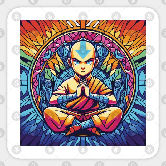 aang as the last air bender in battle position - Aang Last Airbender ...