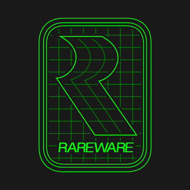 Rareware Wireframe Logo - Rareware - T-Shirt | TeePublic
