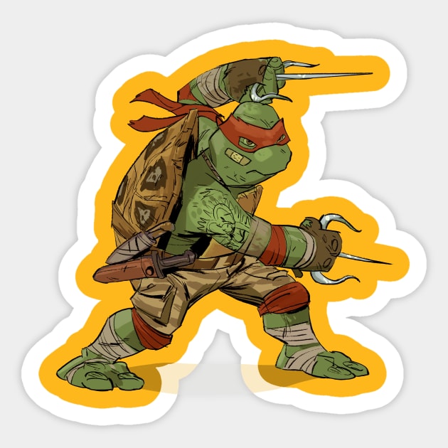 TMNT Raphael - Tmnt Ninja Turtles - Sticker | TeePublic
