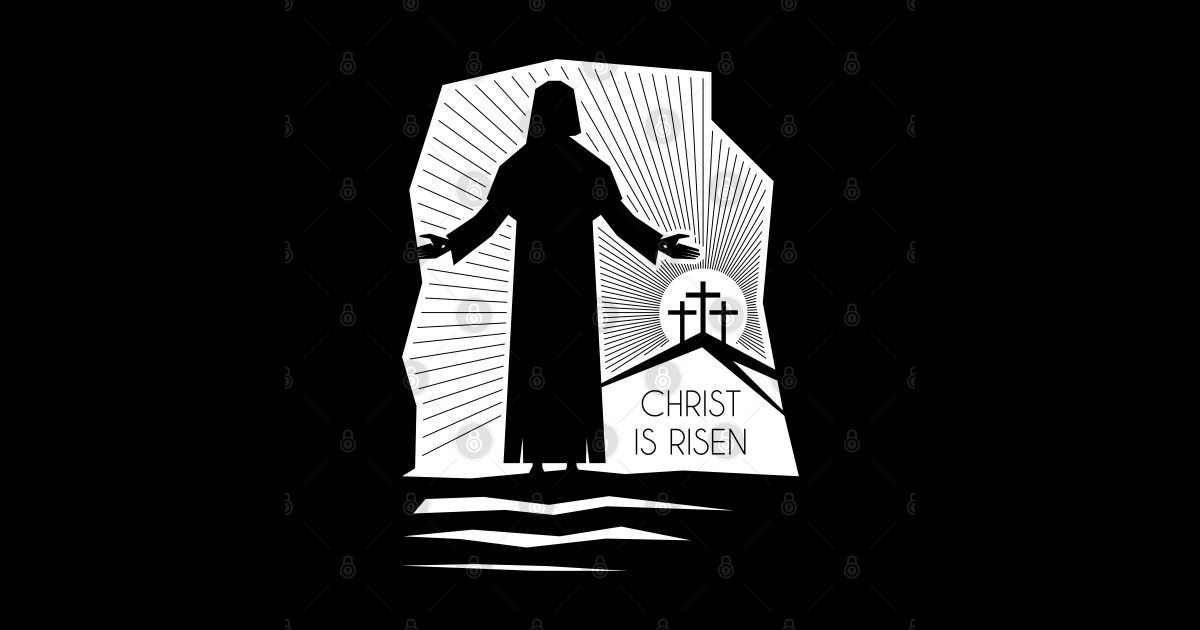 Christ is risen - Christ Is Risen - Sticker | TeePublic