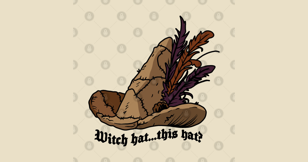 Laszlo's witch skin hat - Laszlos Witch Skin Hat - T-Shirt | TeePublic