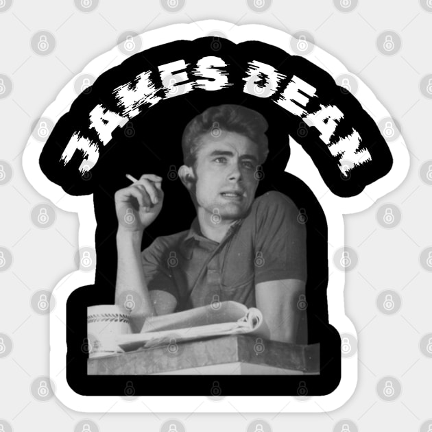 James Dean / Vintage Photo - James Dean - Sticker | TeePublic