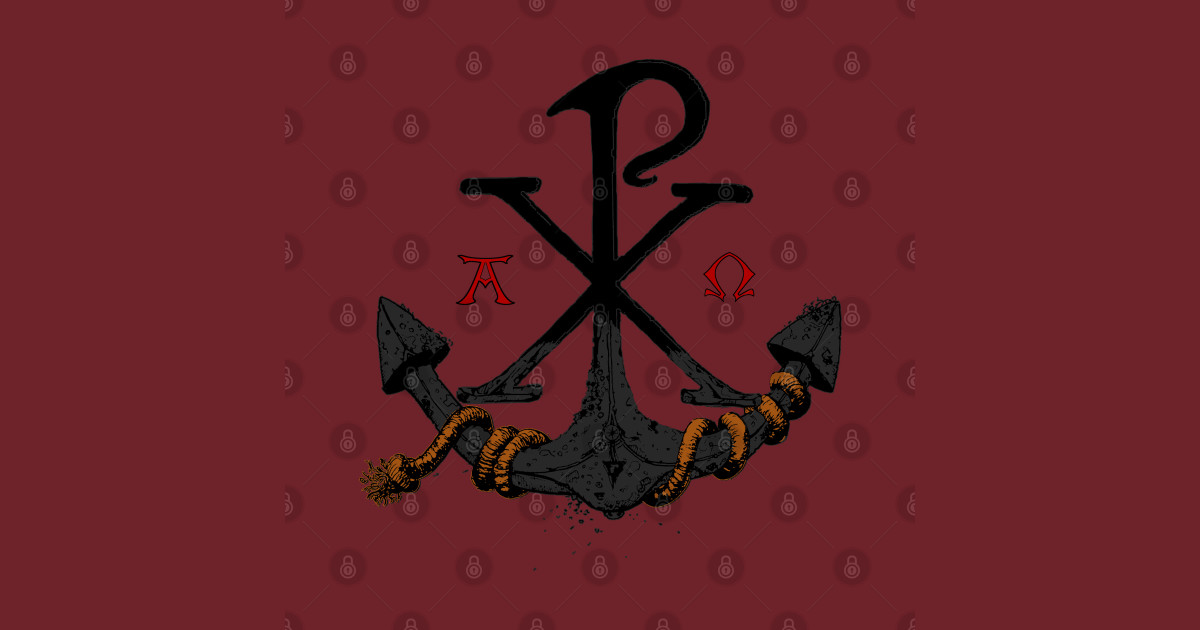 CHI RHO - Chi Rho Anchor - Posters and Art Prints | TeePublic