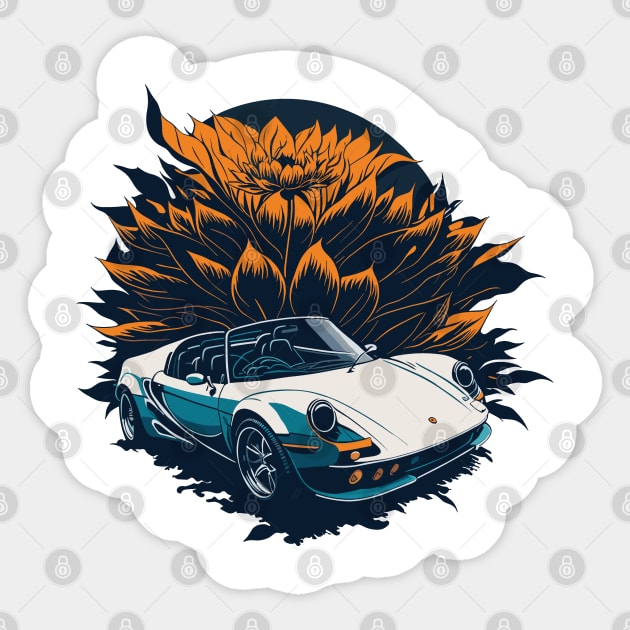 Lotus Elise Vintage Car - Lotus Elise - Sticker | TeePublic