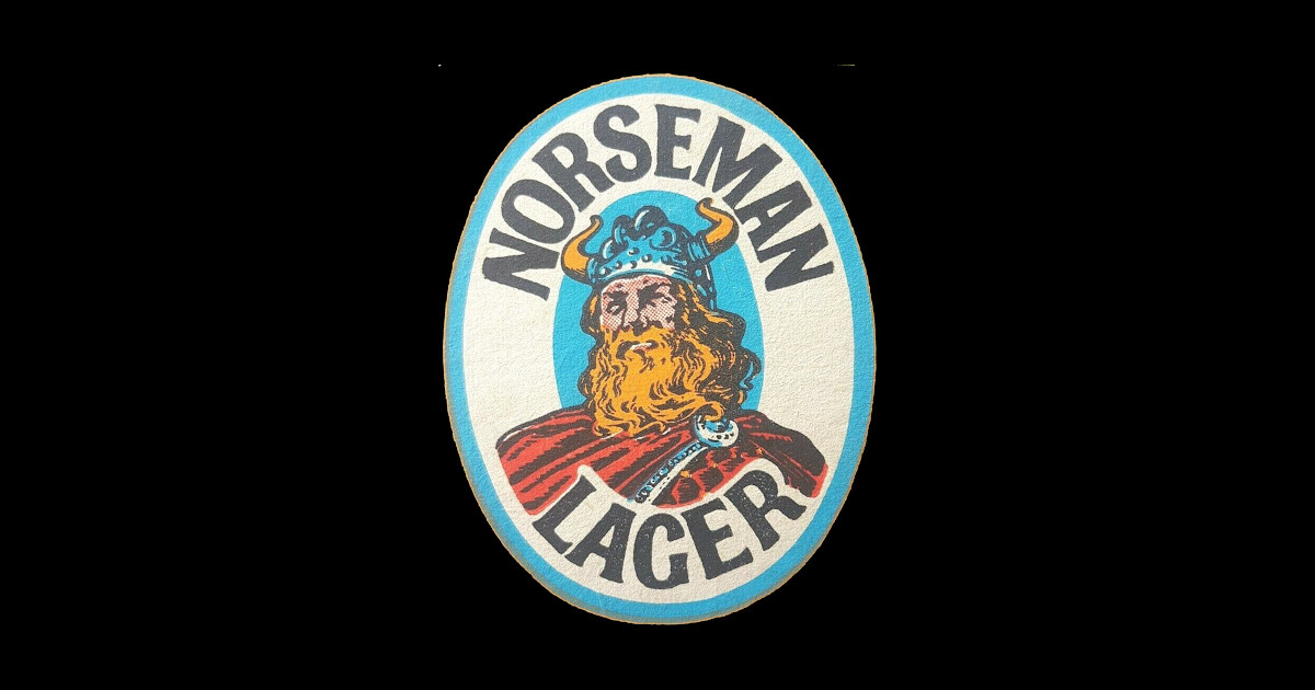 Norseman Lager - Beer - Sticker | TeePublic