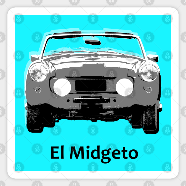 MG Midget - Mg Midget - Sticker | TeePublic