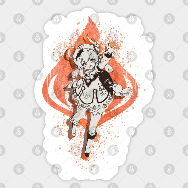 Genshin Impact Klee - Genshin Impact - Sticker | TeePublic