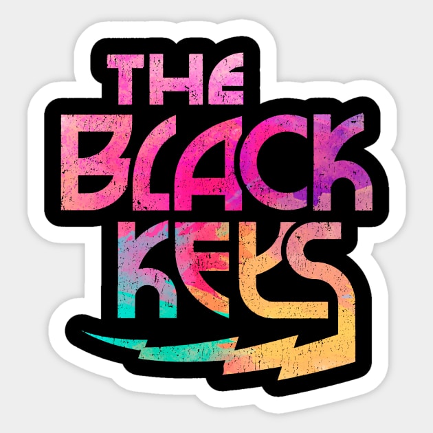 BLACK KEYS LOGO - The Black Keys - Sticker | TeePublic