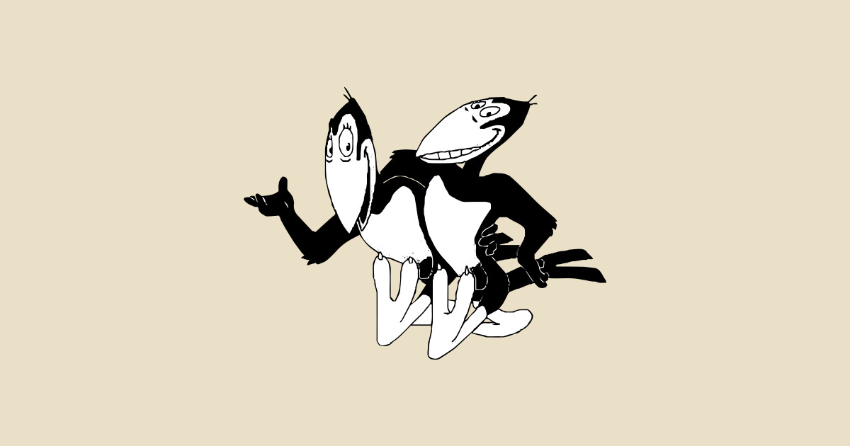 Heckle and Jeckle - Saturday Morning Cartoons - T-Shirt | TeePublic