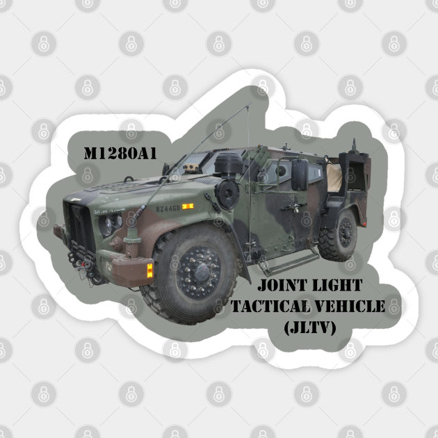 M1280A1 JLTV - 4x4 - Sticker | TeePublic