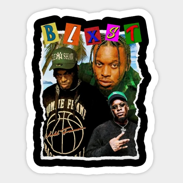 Blxst Bootleg Vintage - Blxst - Sticker | TeePublic