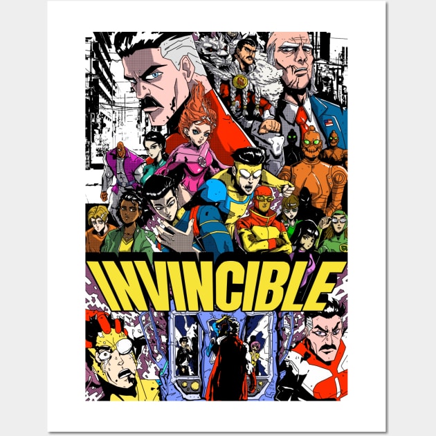 Invincible Poster Manga Style - Invincible - Posters and Art Prints ...