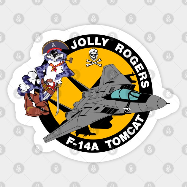 F-14 Tomcat - Jolly Rogers F14A Tomcat - WB Clean Style - F 14 Tomcat ...