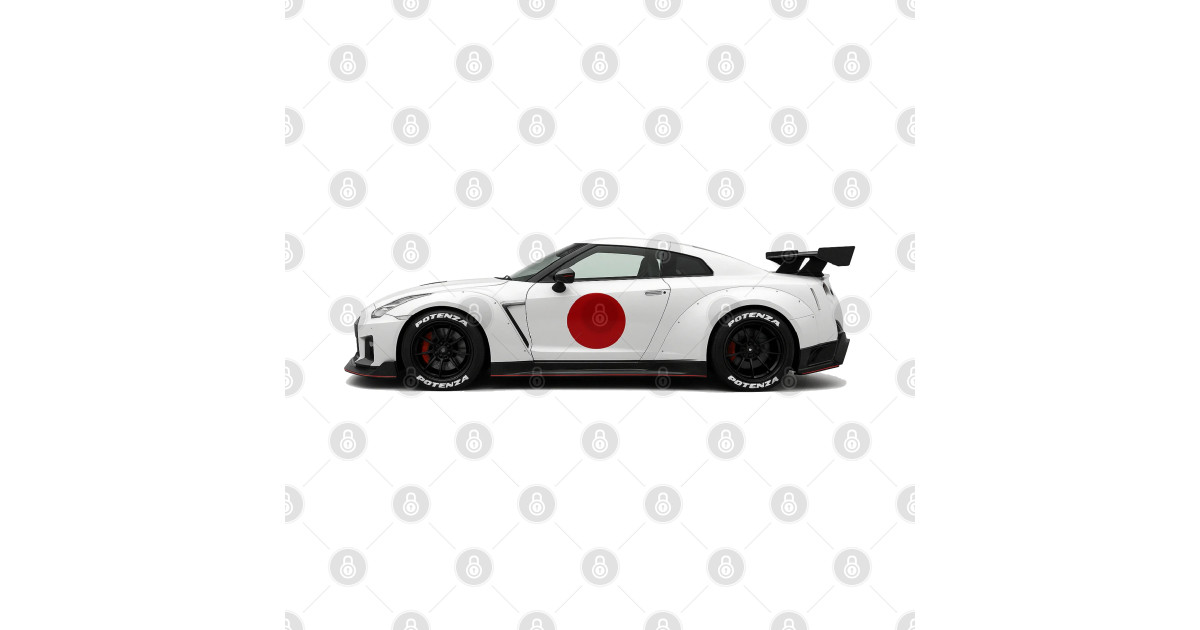 Wide Body R35 GT-R - Gtr R35 - T-Shirt | TeePublic