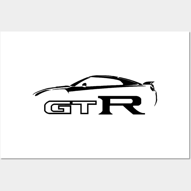 Nissan GTR Logo Transparent - Nissan Gtr - Posters and Art Prints ...