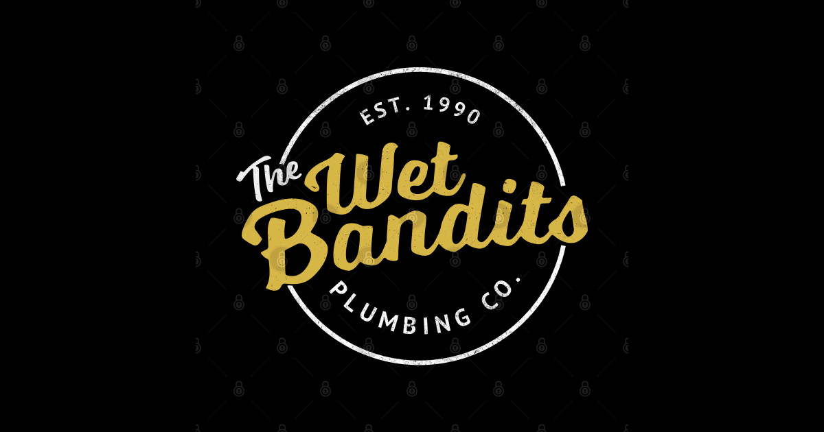 The Wet Bandits Plumbing Co. Est. 1990 - Home Alone - Sticker | TeePublic