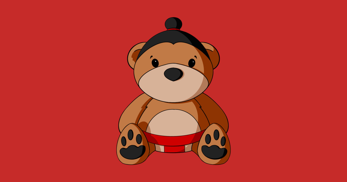 Sumo Teddy Bear - Sumo Wrestler - T-Shirt | TeePublic