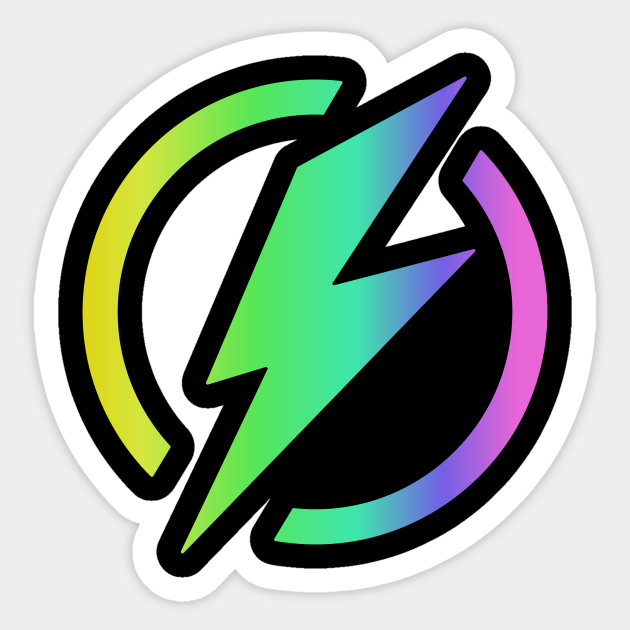 Power Logo - Power - Sticker | TeePublic