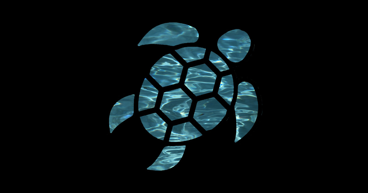 vsco turtle water background - Vsco - Sticker | TeePublic