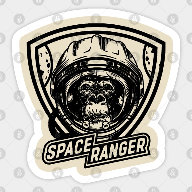 Space Ranger Gaming - Official Logo - Space Ranger - Sticker | TeePublic