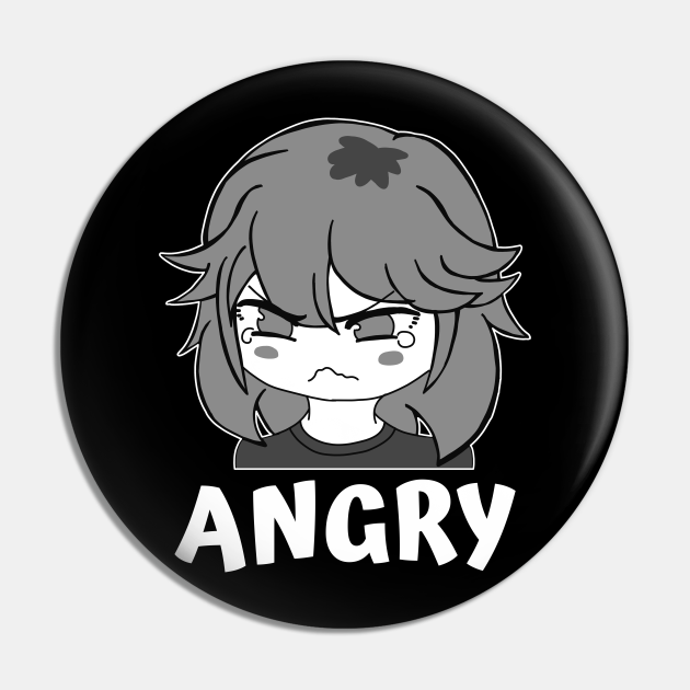 Funny Manga Angry Pout Face Little Girl Chibi Meme - Memes - Pin ...