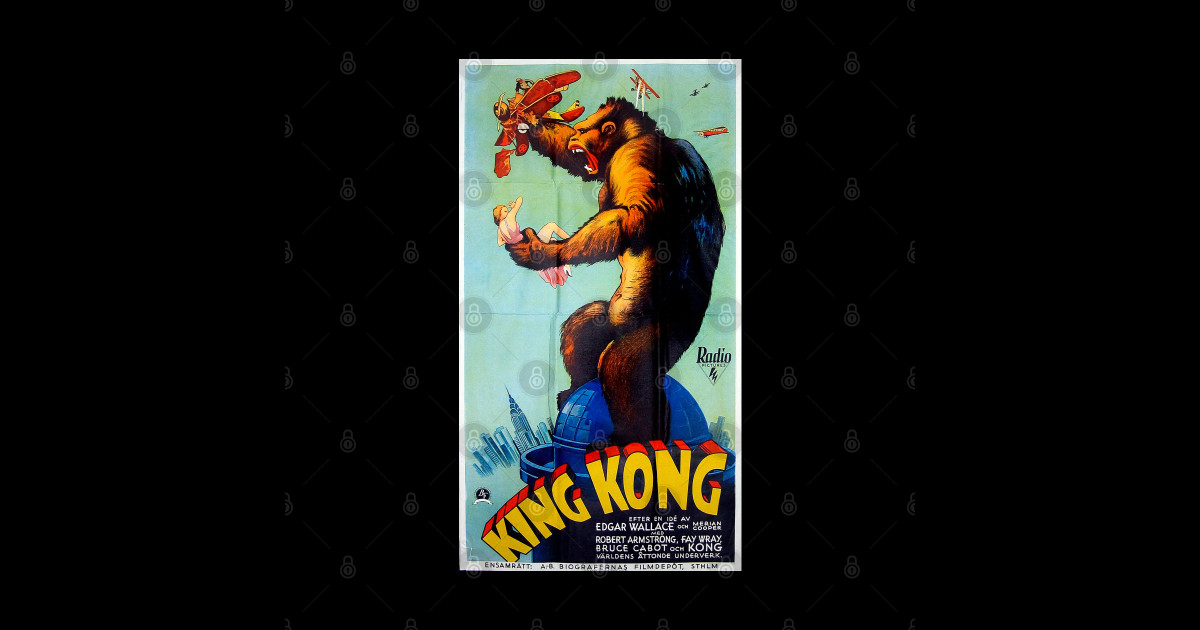 Kong - King Kong - Sticker | TeePublic