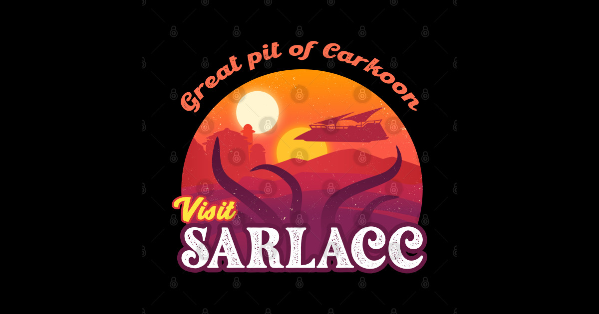 Sarlacc The Great Pit Of Carkoon Sarlacc Posters And Art Prints Teepublic