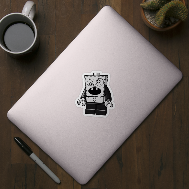 LEGO DoodleBob - Spongebob - Sticker | TeePublic