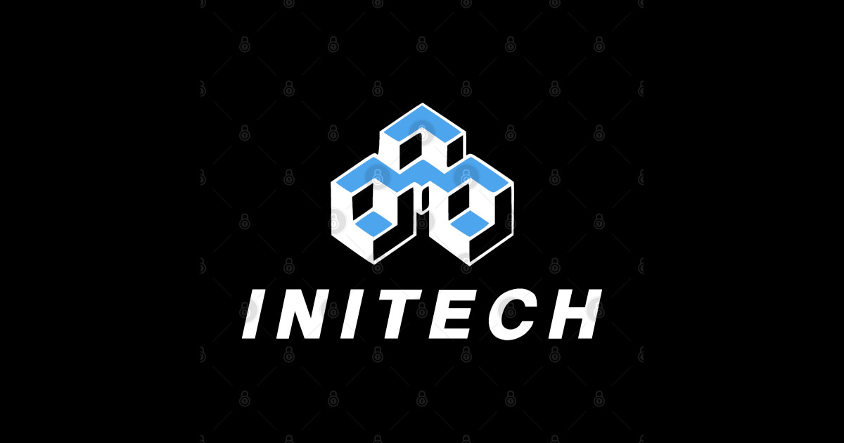 Initech, Office Space themed - Initech Logo - Sticker | TeePublic