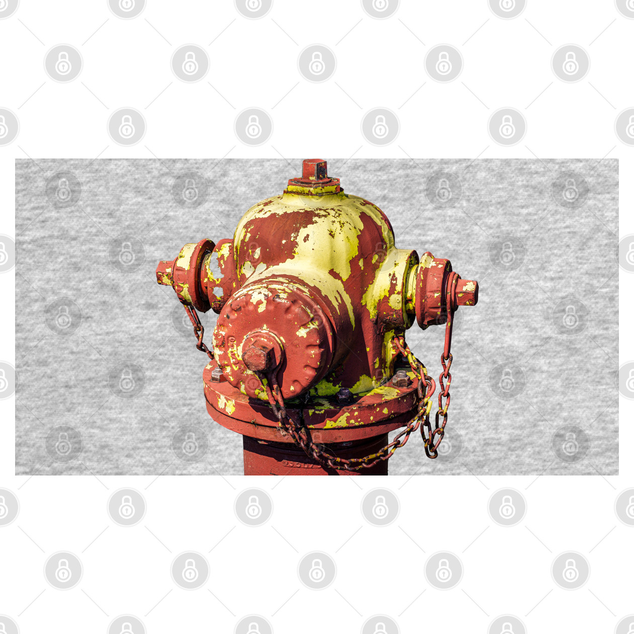 Red and Yellow Fire Hydrant Bonnet - Fire Hydrant - T-Shirt | TeePublic