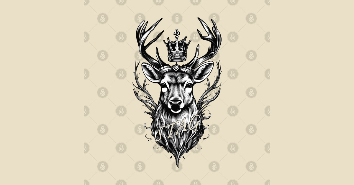 Stag Design Vixen Games - Stag Design - T-Shirt | TeePublic