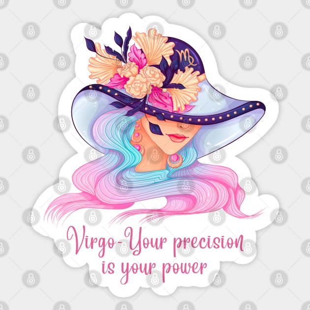 Virgo Birth Sign - Virgo Birth Sign - Sticker | TeePublic