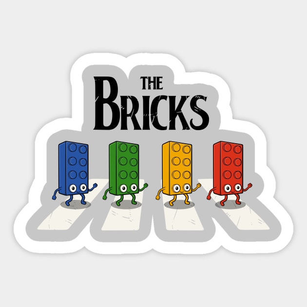 The bricks - Bricks - Sticker | TeePublic