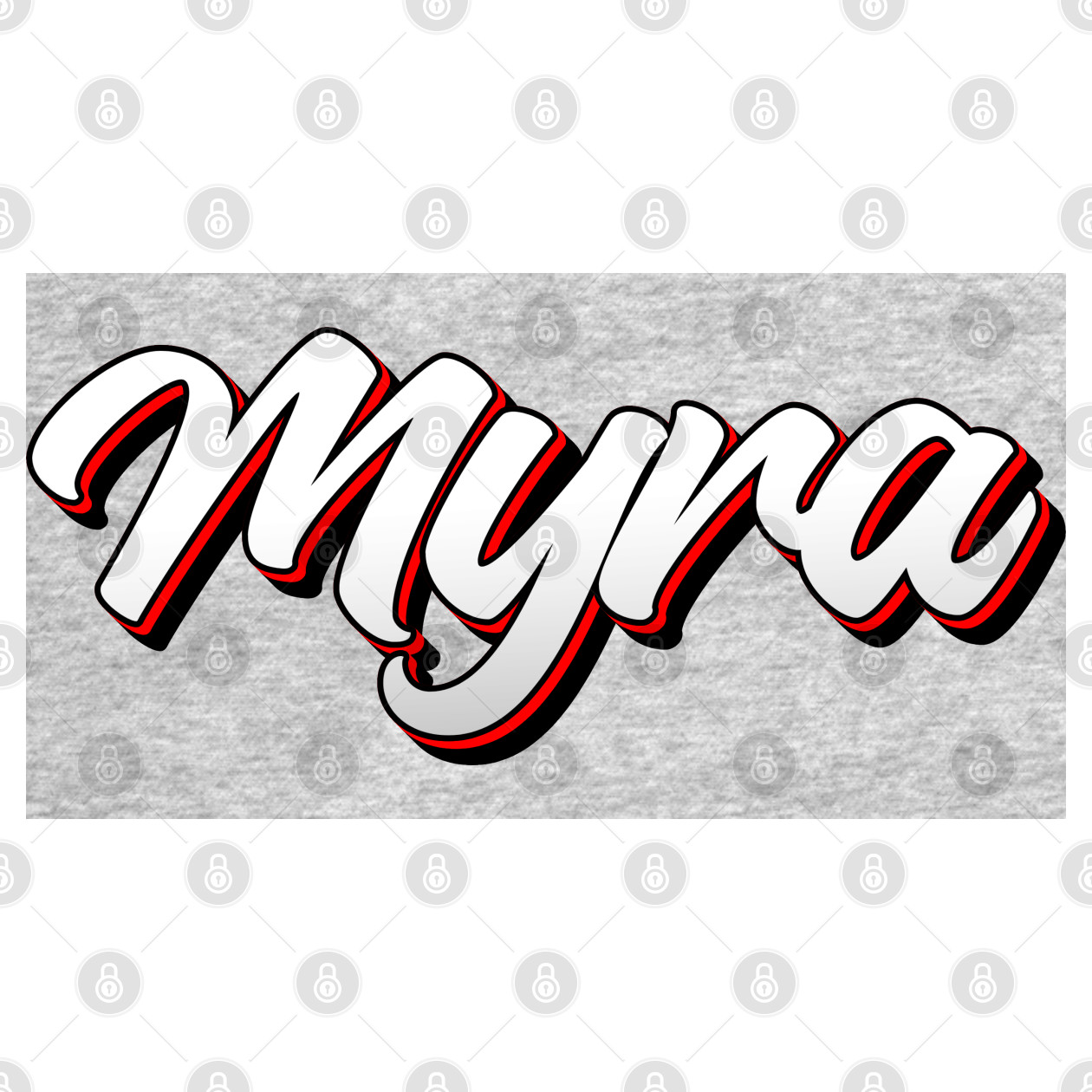 Myra name - cool 70s retro font - Myra Name Cool 70s Retro Font - T ...