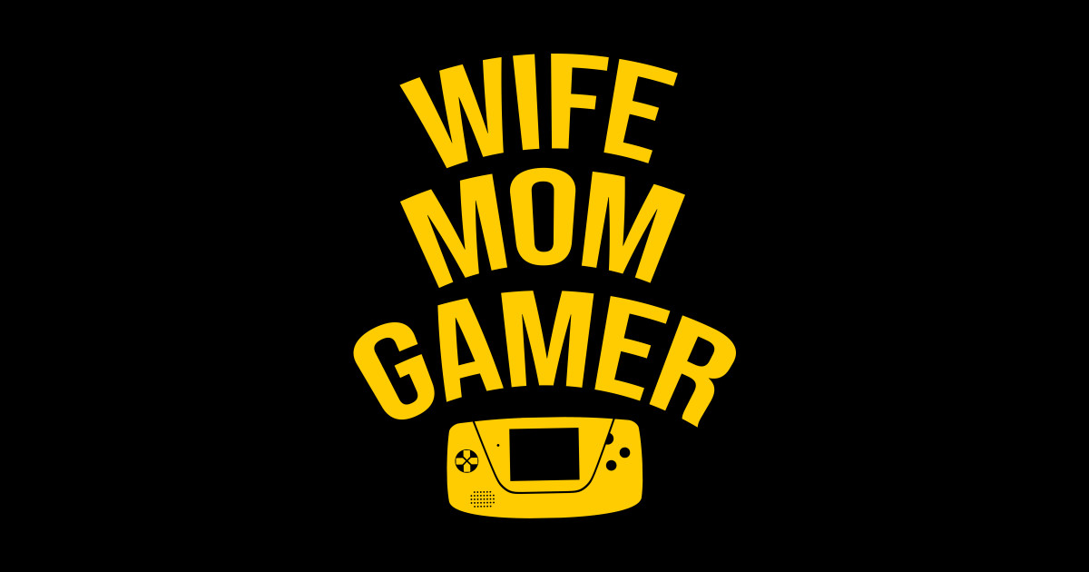 Wife mom gamer - Gamer Mom - Sticker | TeePublic