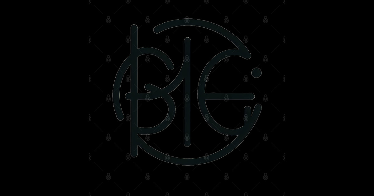 BLAG Minimalist Logo - Bored Little Asian Girl - Magnet | TeePublic