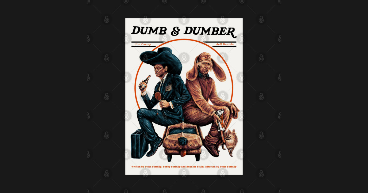 Dumb And Dumber - Jim Carrey - T-Shirt | TeePublic