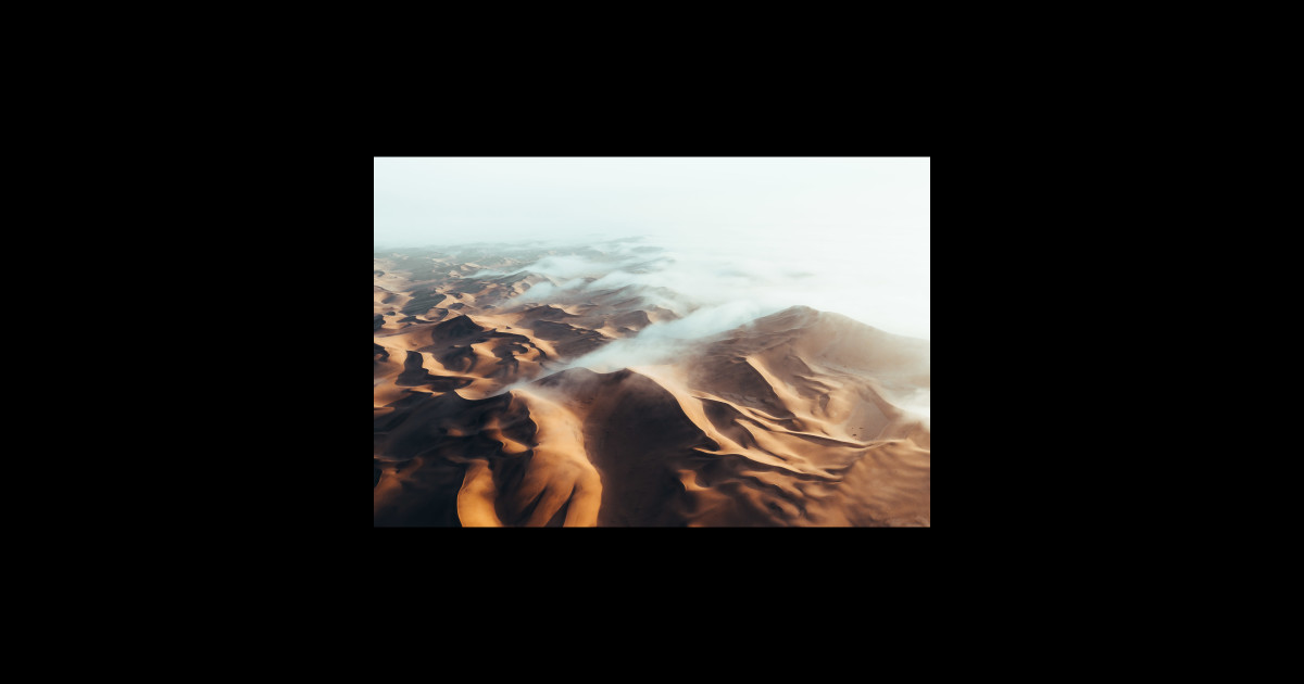 Namibia Desert Landscape - Desert - Posters and Art Prints | TeePublic