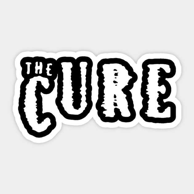 Rock Cure - The Cure Band - Sticker | TeePublic