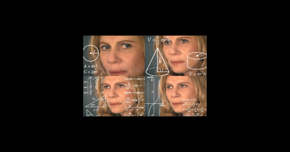 Confused Math Lady - Confused Math Lady - Posters and Art Prints ...