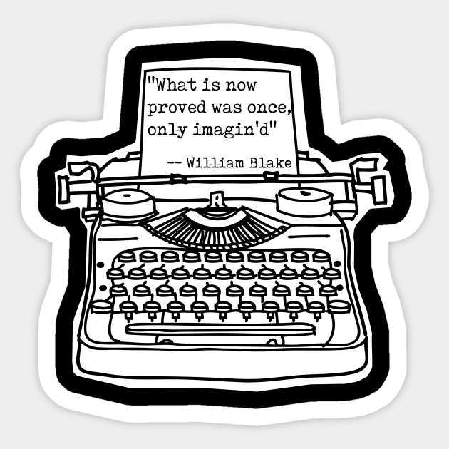 Blake, What is Now Proved, White Background and Border - William Blake ...