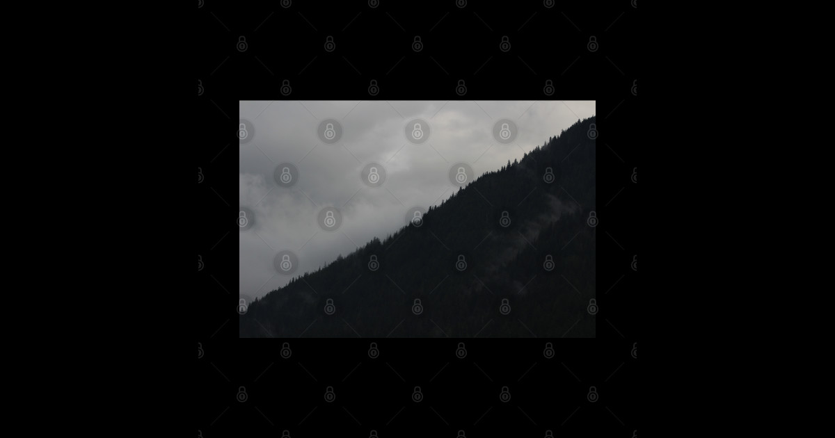 Alaska Treeline - Alaska Treeline - Sticker | TeePublic