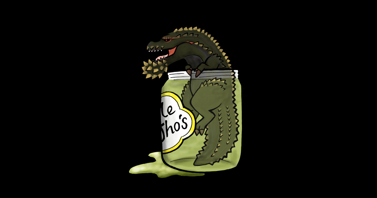 The Terrifying PickleJho - Deviljho - Sticker | TeePublic
