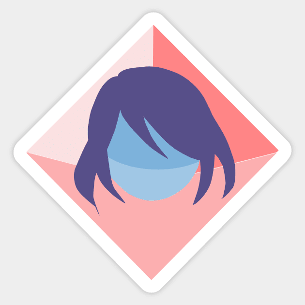Kris - Deltarune [ Minimalist] - Homestuck - Sticker | TeePublic