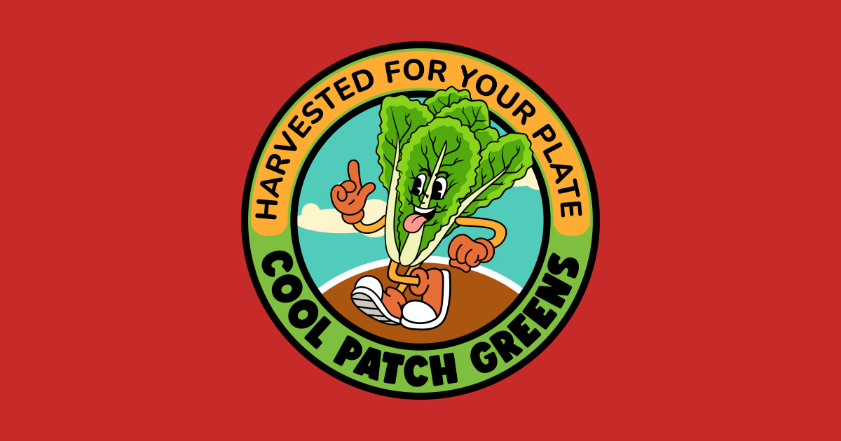 Cute Cool Green Lettuce - Cute Cool Green Lettuce - T-Shirt | TeePublic