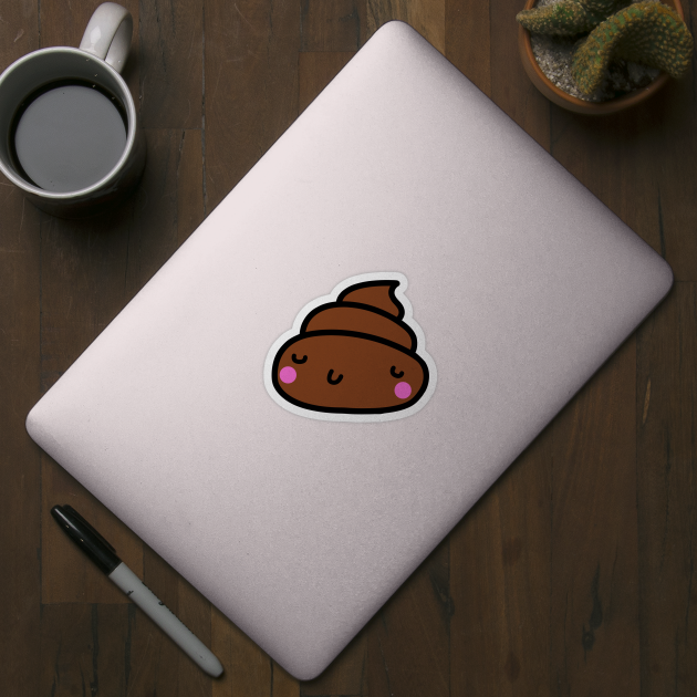 Poop - Poop - Sticker | TeePublic