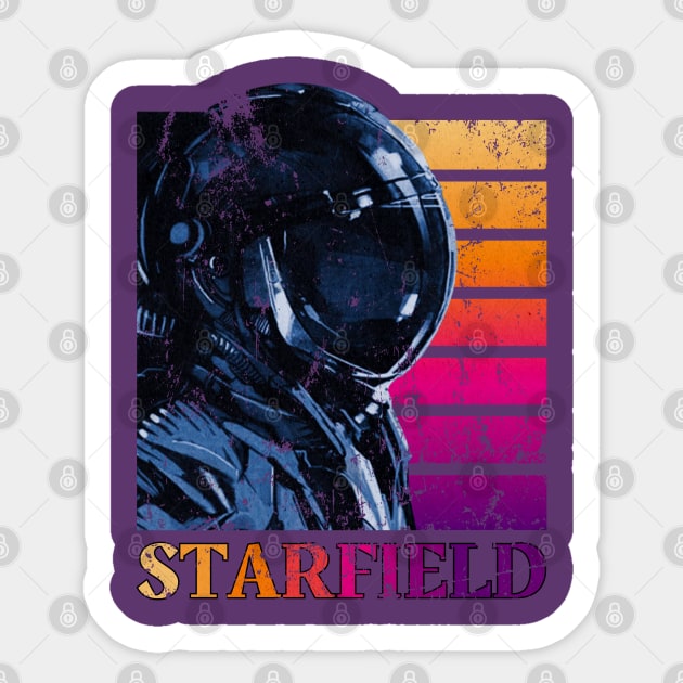 Starfield Original Aesthetic Tribute 〶 - Starfield - Sticker | TeePublic
