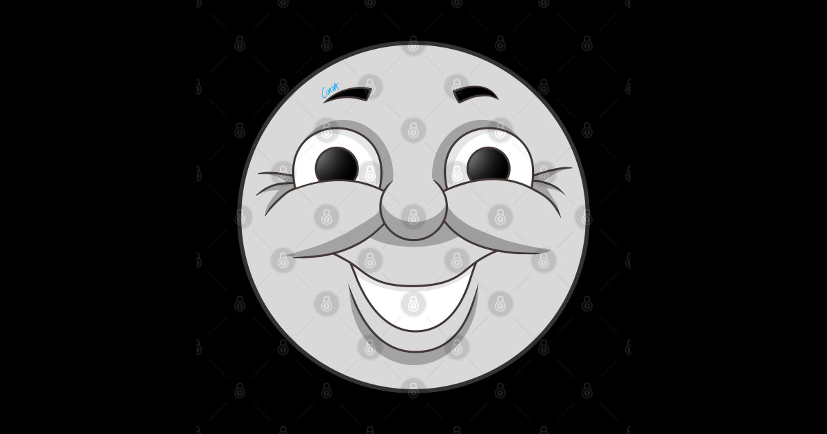 James Happy Face - Thomas Tank Engine - Sticker | TeePublic
