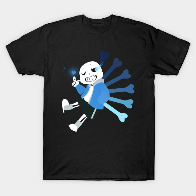 Sans - Undertale - T-Shirt | TeePublic